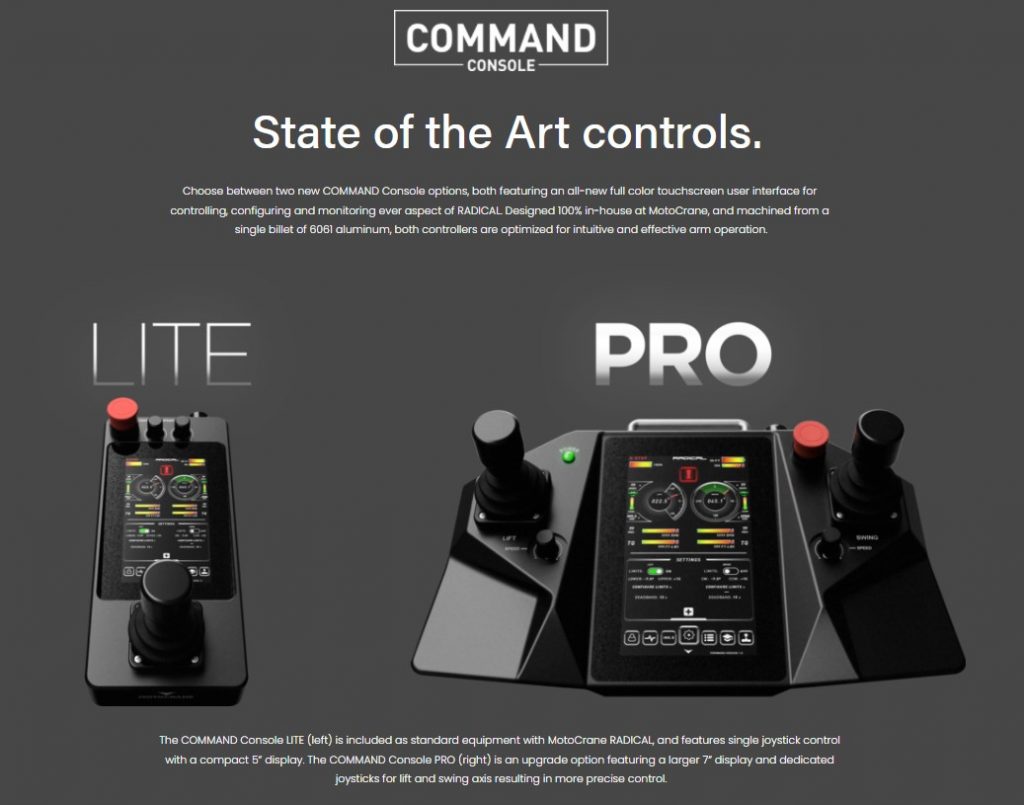 Authorised Distributor in India - MotoCrane RADICAL Essentials System For Sale in India ...